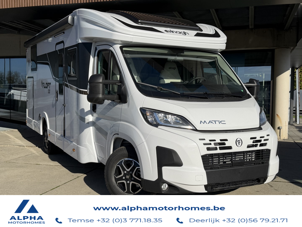 Elnagh/T-Loft 532 Fiat 140Pk Automaat/MILLO | Alpha Motorhomes